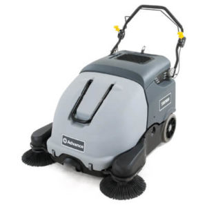 Advance SW900™ Indoor and Outdoor Walk Behind Sweeper - Bortek Industries®