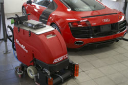 Factory Cat MiniMag Floor Scrubber - Bortek Industries, Inc.