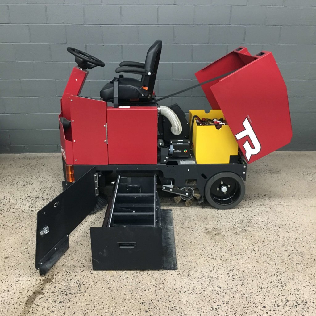 Factory Cat Model TR Floor Sweeper - Bortek Industries, Inc.