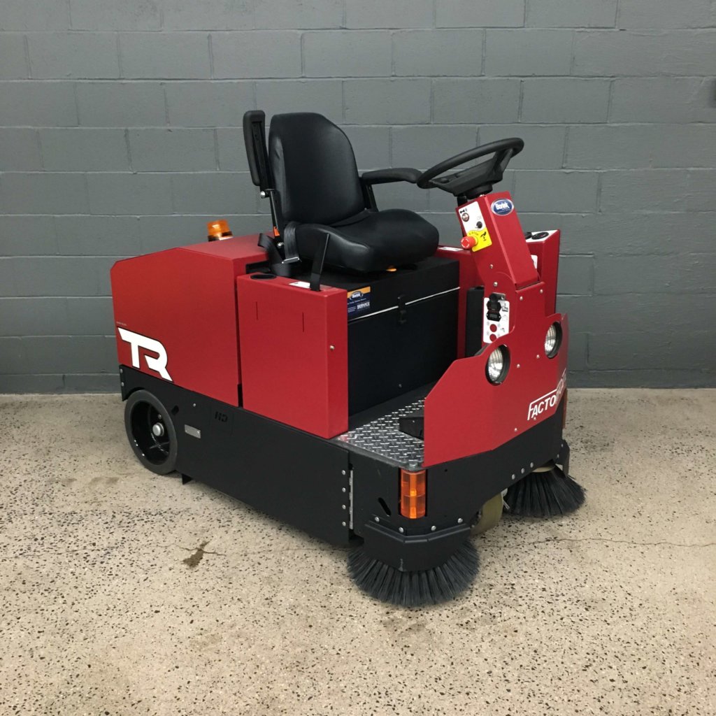 Factory Cat Model TR Floor Sweeper - Bortek Industries, Inc.