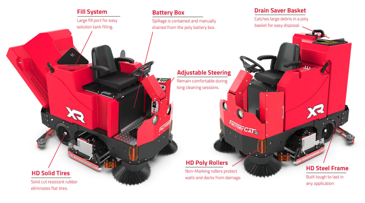 Factory Cat XR Series Scrubbers- Bortek Industries, Inc.