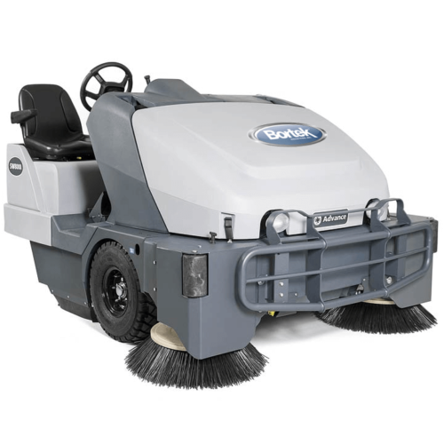 Advance SW8000 Indoor and Outdoor Parking Lot Sweeper Rental - Bortek ...