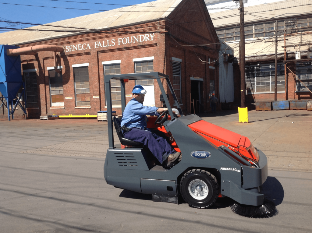 PowerBoss Armadillo 10X Floor Sweeper - Bortek Industries, Inc.