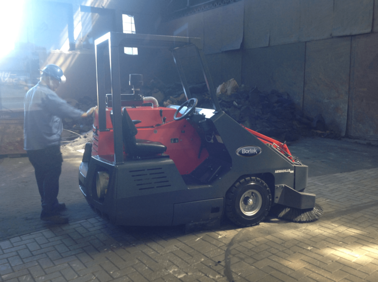 PowerBoss Armadillo 10X Floor Sweeper - Bortek Industries, Inc.