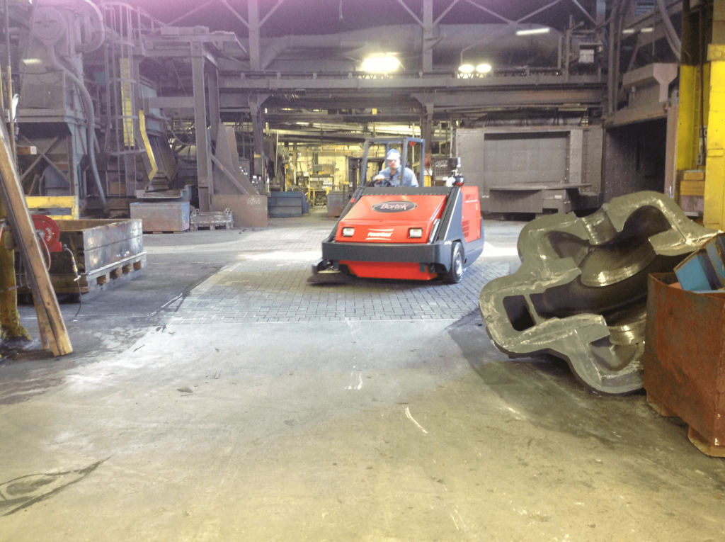 PowerBoss Armadillo 10X Floor Sweeper - Bortek Industries, Inc.