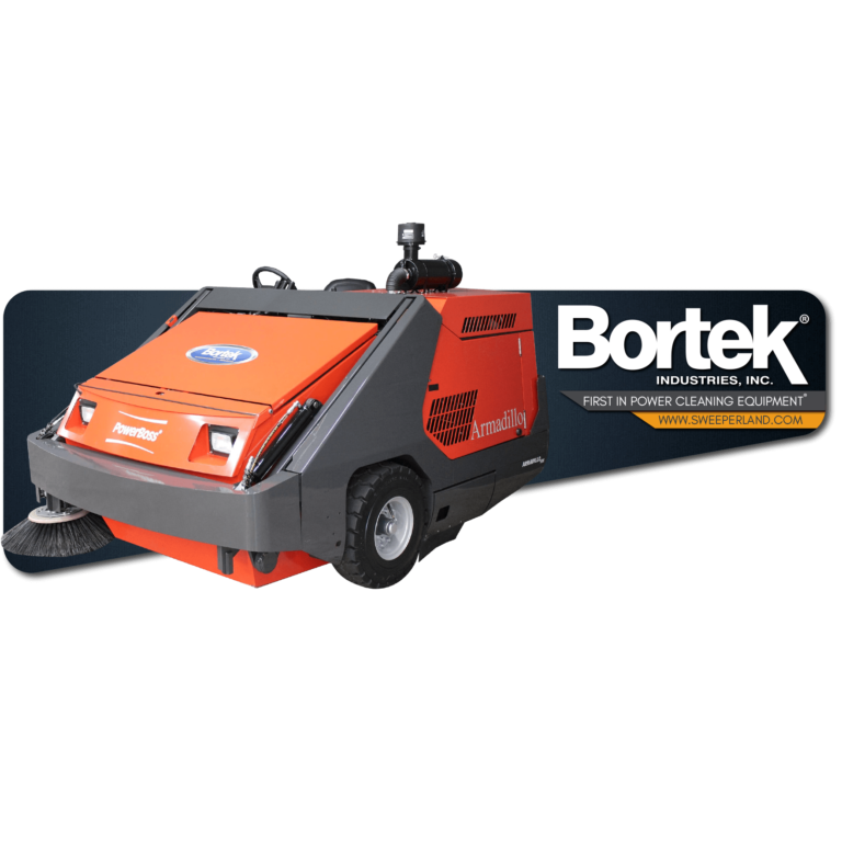 PowerBoss Armadillo 10X Floor Sweeper - Bortek Industries, Inc.