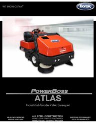 PowerBoss Atlas Sweeper - Bortek Industries, Inc.