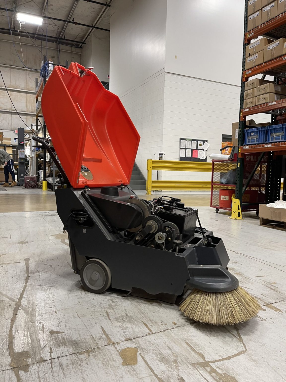 PowerBoss Collector 34 Sweeper- Bortek Industries, Inc.