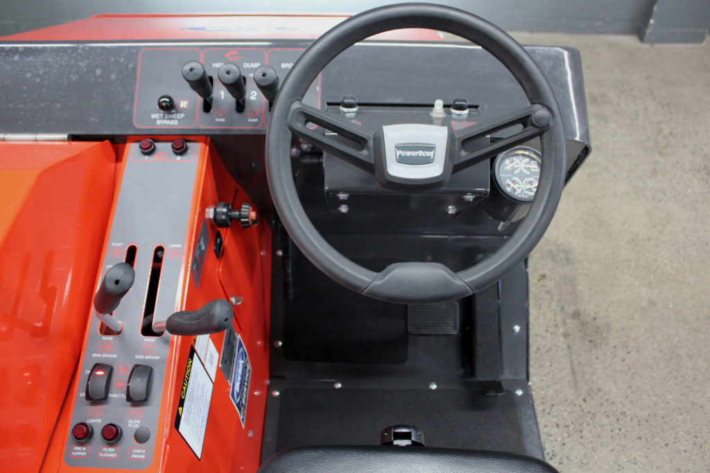 PowerBoss Armadillo 9X Floor Sweeper - Bortek Industries, Inc.