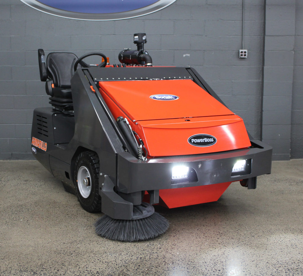 PowerBoss Armadillo 9X Floor Sweeper - Bortek Industries, Inc.