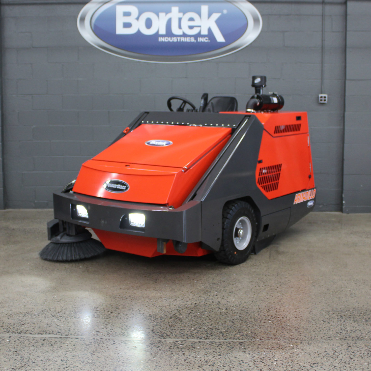 PowerBoss Armadillo 9X Floor Sweeper - Bortek Industries, Inc.