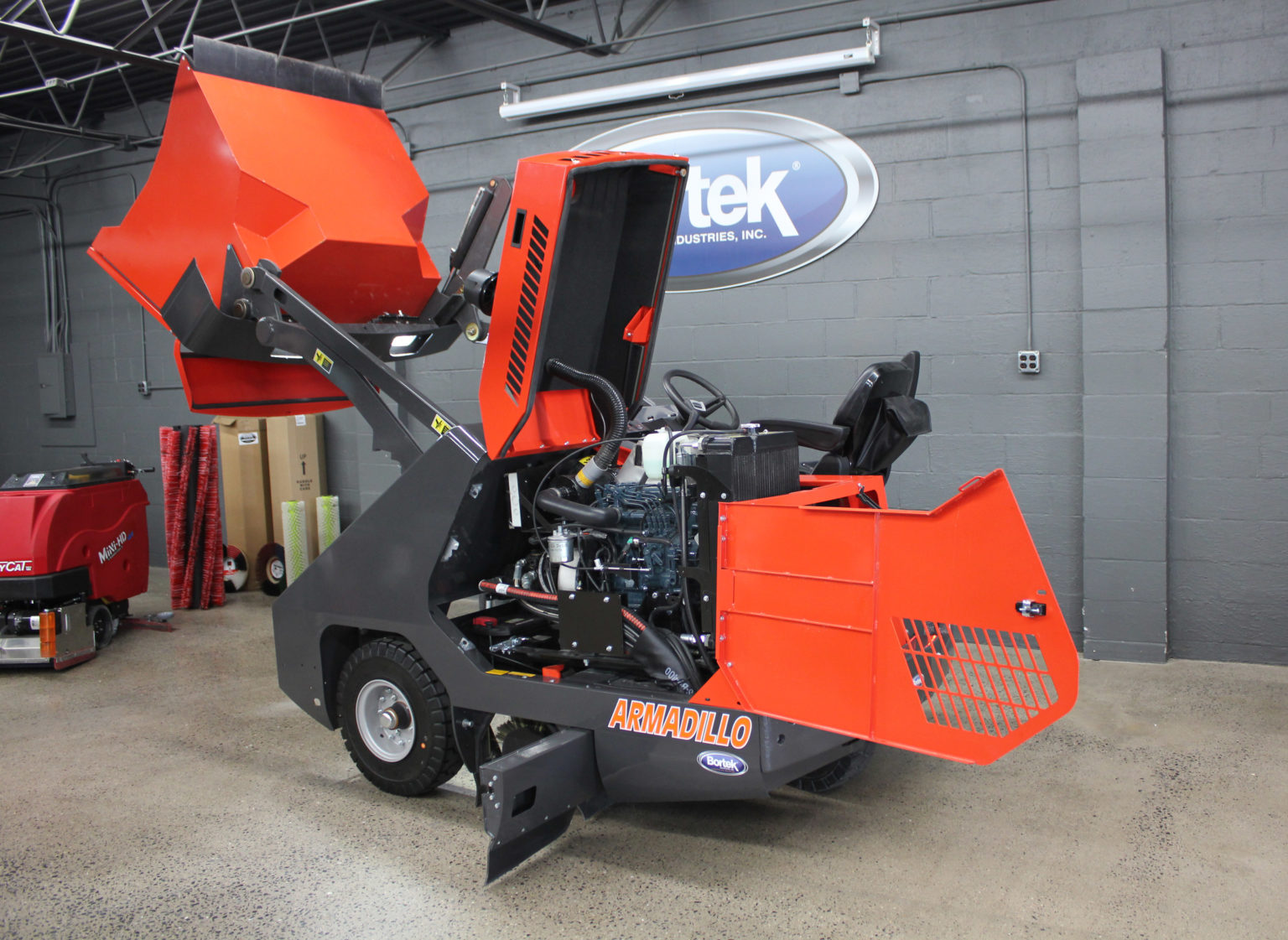 PowerBoss Armadillo 9X Floor Sweeper - Bortek Industries, Inc.
