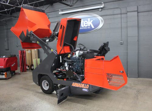 PowerBoss Armadillo 9X Floor Sweeper - Bortek Industries, Inc.