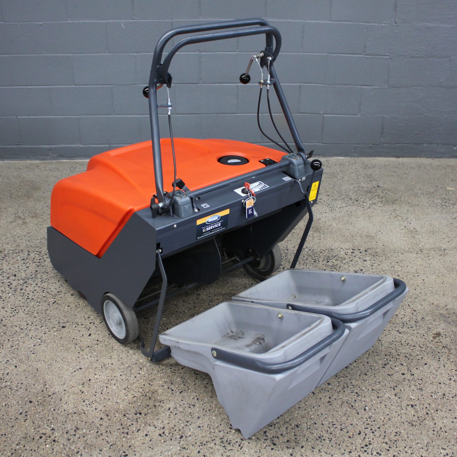 PowerBoss Collector 34 Sweeper- Bortek Industries, Inc.