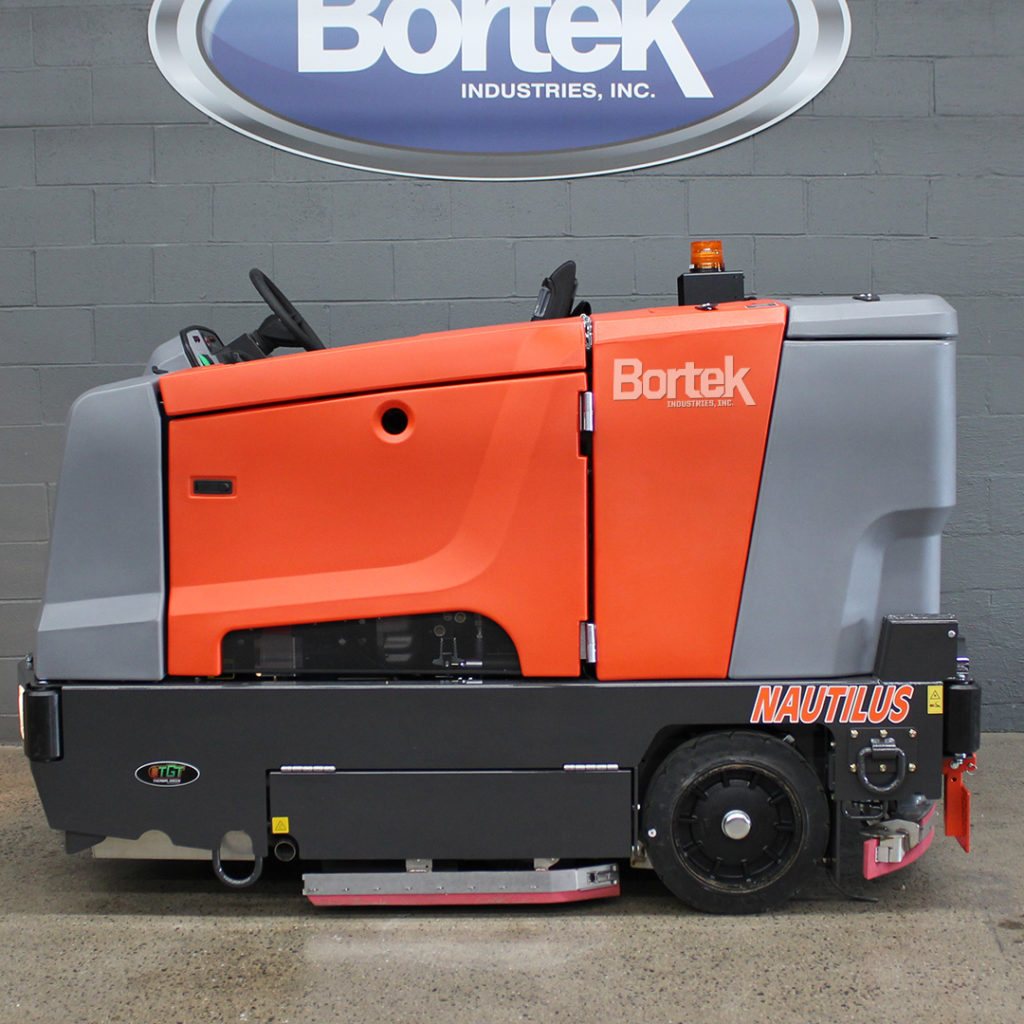 PowerBoss Nautilus Scrubber/Sweeper - Bortek Industries, Inc.