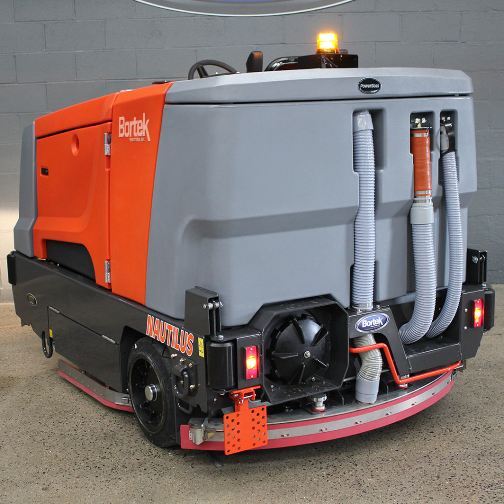 PowerBoss Nautilus Scrubber/Sweeper - Bortek Industries, Inc.