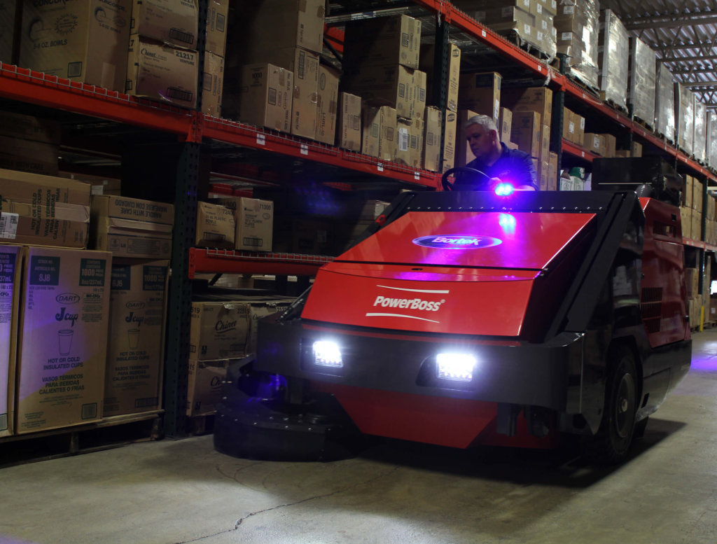 PowerBoss Armadillo 9X Floor Sweeper - Bortek Industries, Inc.