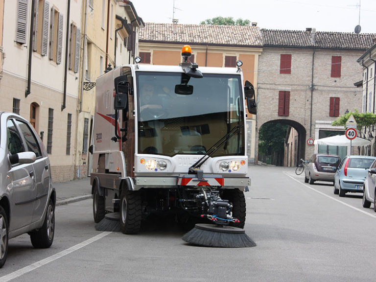 Dulevo 3000 Revolution Street Sweeper- Bortek Industries, Inc.