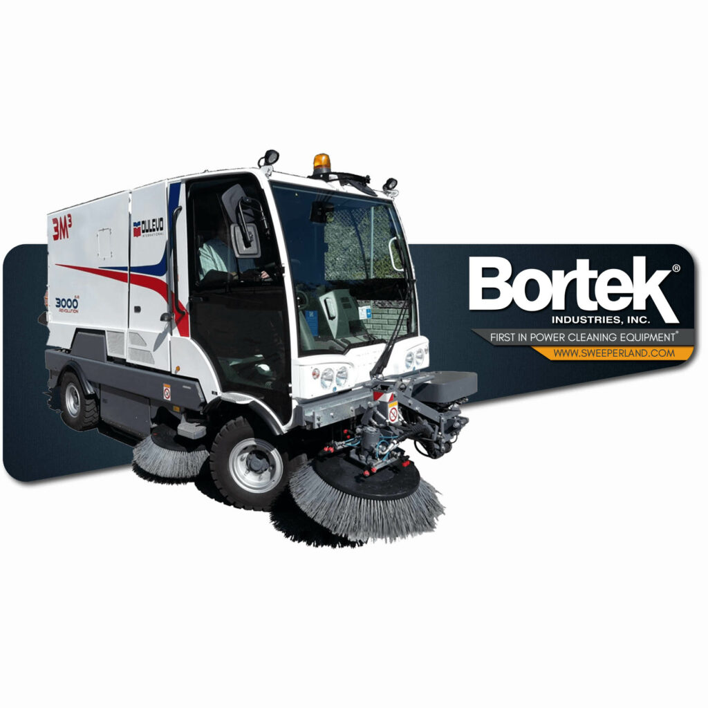 Dulevo 3000 Revolution Street Sweeper- Bortek Industries, Inc.
