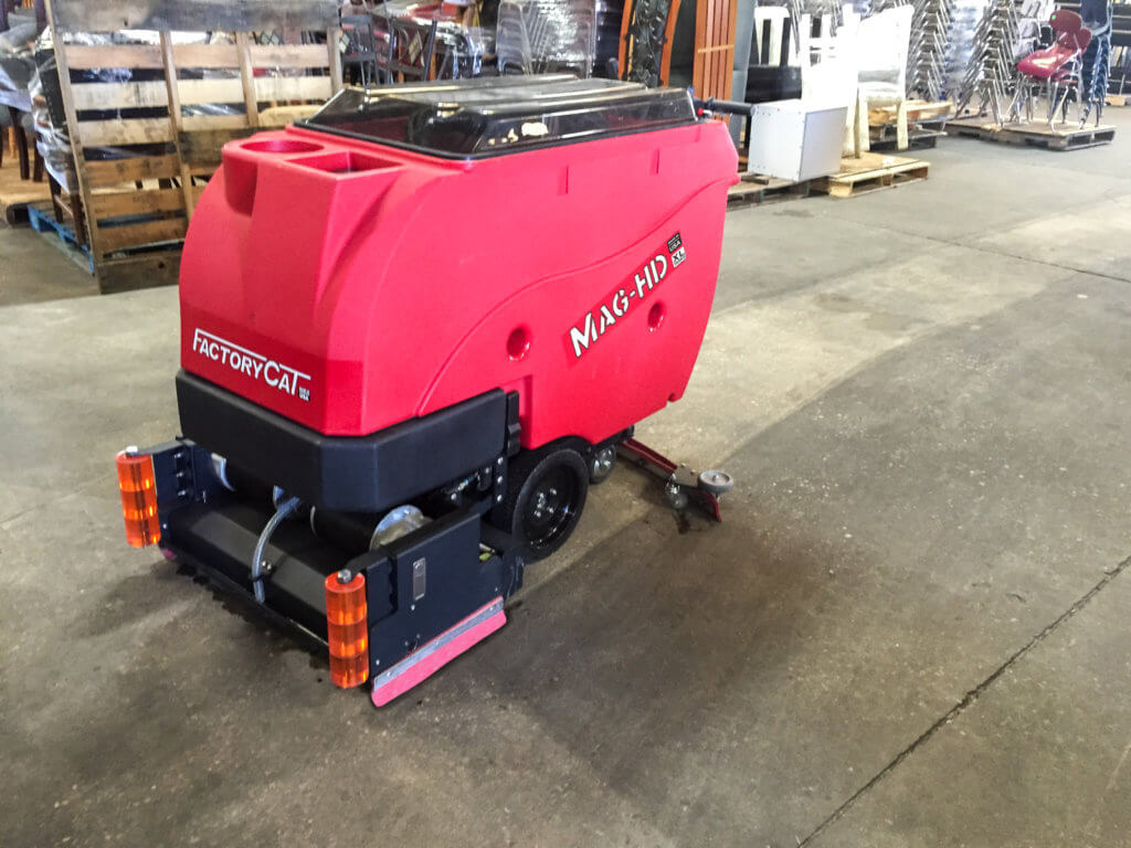 Factory Cat MAG-HD Floor Scrubber - Bortek Industries, Inc.