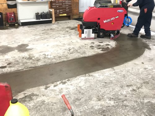 Factory Cat Mini-HD Floor Scrubber - Bortek Industries, Inc.