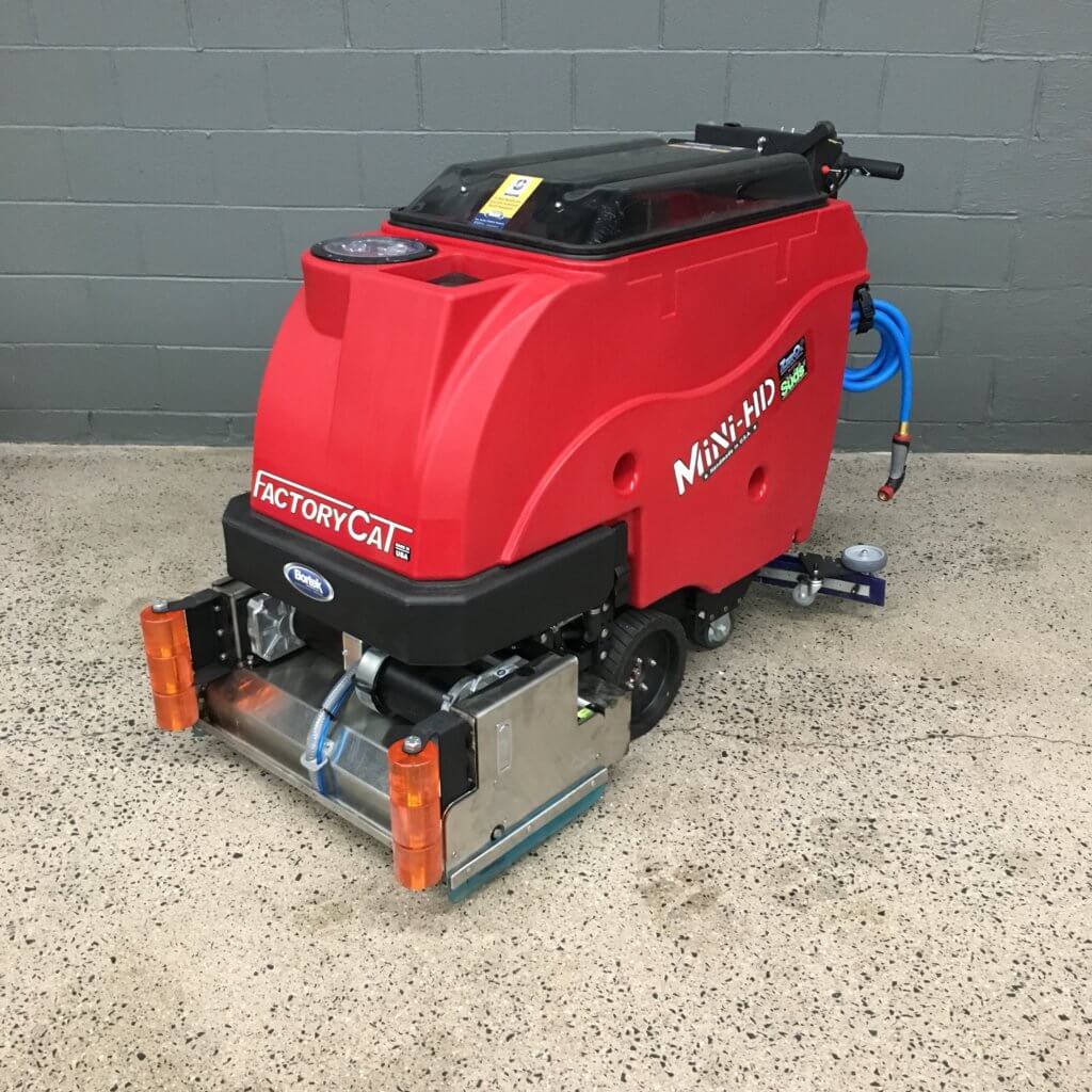 Factory Cat Mini-HD Floor Scrubber - Bortek Industries, Inc.