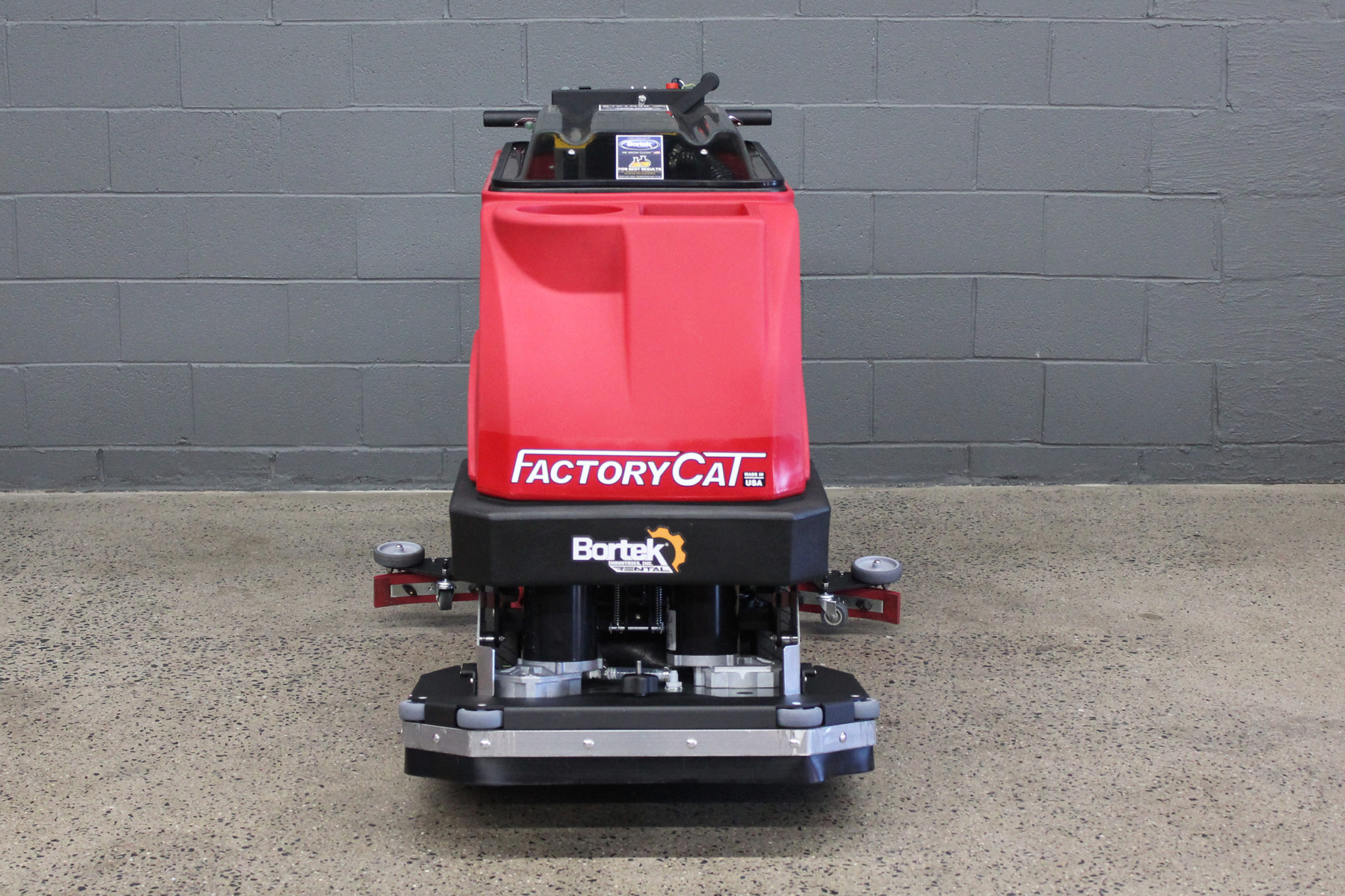 Factory Cat Mini-HD Floor Scrubber - Bortek Industries, Inc.