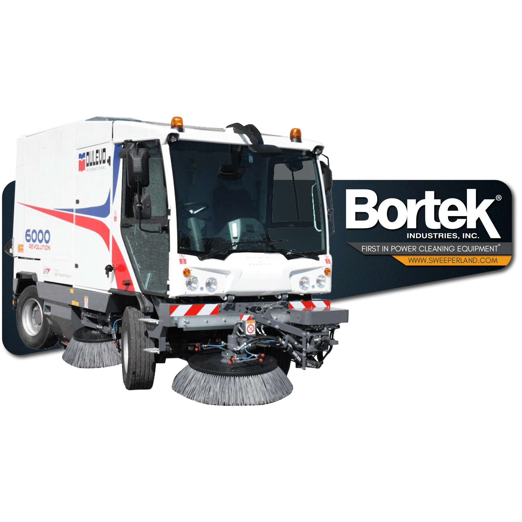 Dulevo 6000 Revolution Street Sweeper- Bortek Industries, Inc.