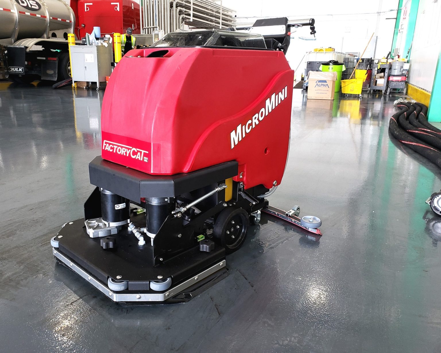 Factory Cat MicroMini Scrubber - Bortek Industries, Inc.