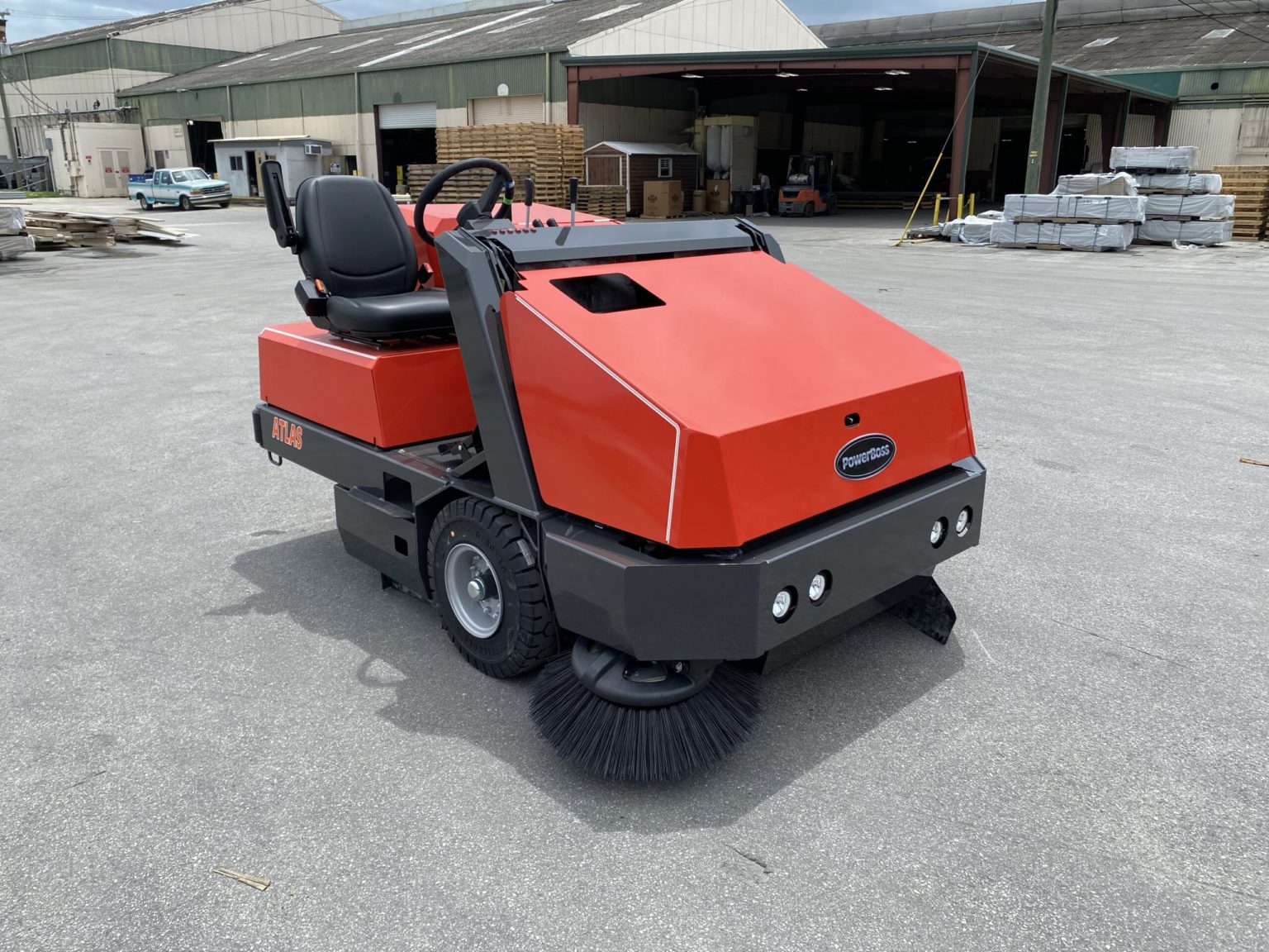 PowerBoss Atlas Sweeper - Bortek Industries, Inc.