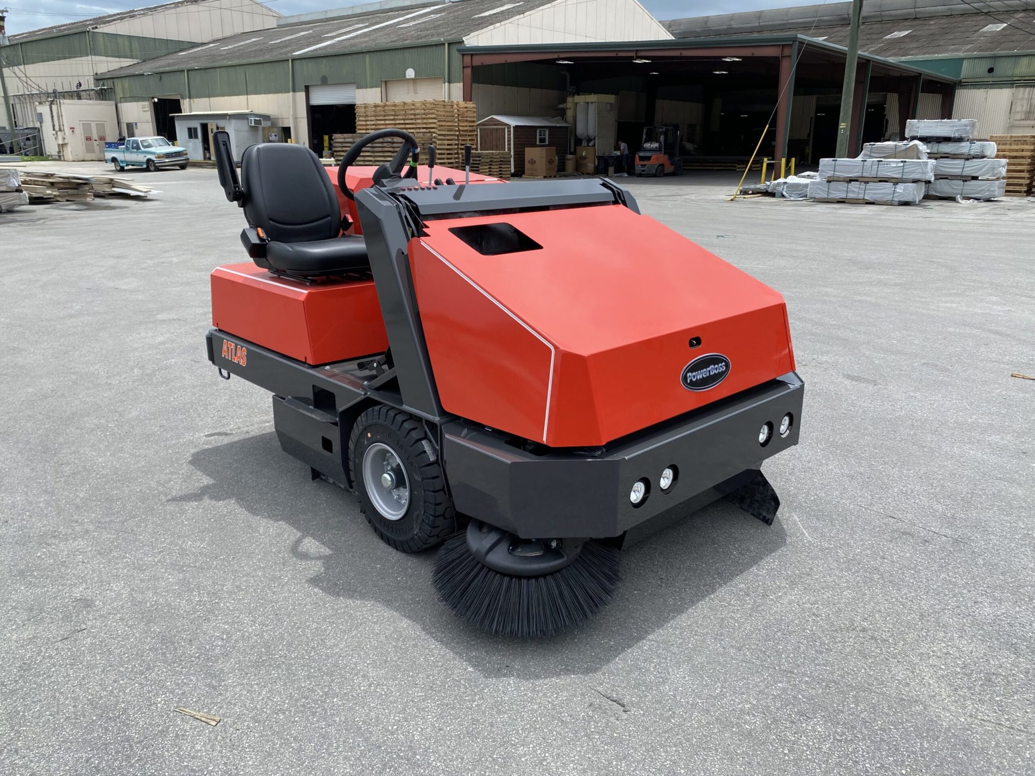 PowerBoss Atlas Sweeper - Bortek Industries, Inc.