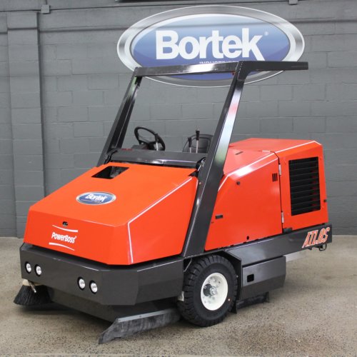 PowerBoss Atlas Sweeper - Bortek Industries, Inc.