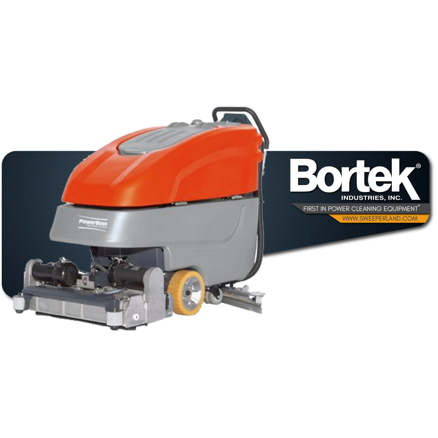 PowerBoss Phoenix Floor Sweeper/Scrubber - Bortek Industries, Inc.