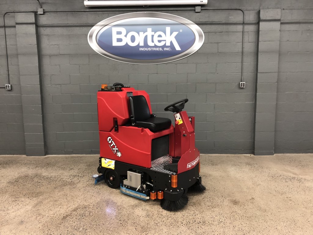 Factory Cat GTX Series Rider Floor Scrubbers - Bortek Industries, Inc.