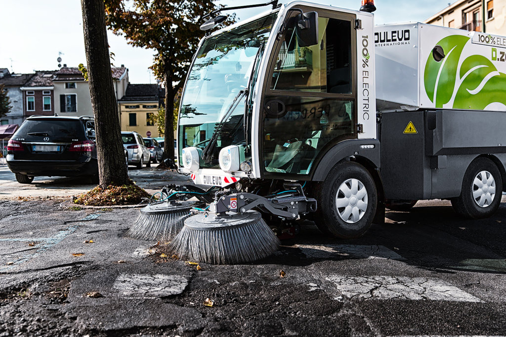 Dulevo Dzero² Electric Mini Sweeper Electric Street Sweeper - Bortek ...