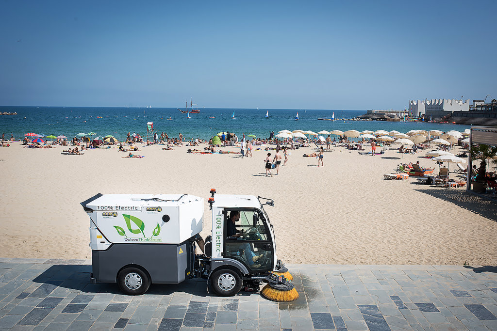 Dulevo Dzero² Electric Mini Sweeper Electric Street Sweeper - Bortek ...