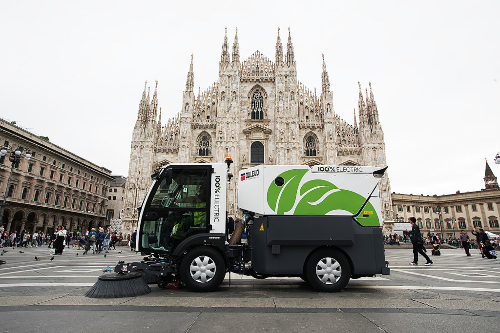 Dulevo Dzero² Electric Mini Sweeper Electric Street Sweeper - Bortek ...