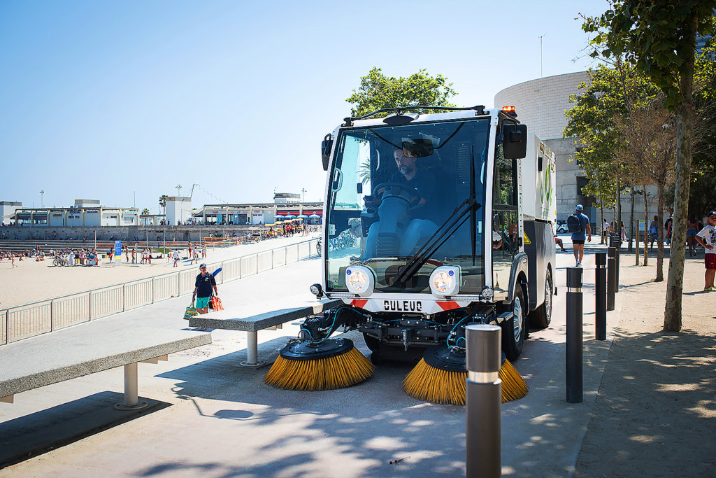 Dulevo Dzero² Electric Mini Sweeper Electric Street Sweeper - Bortek ...