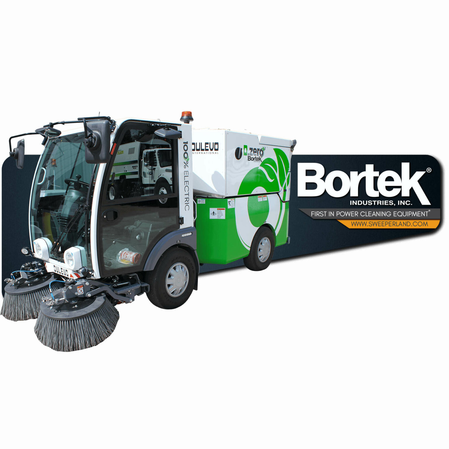 Dulevo Dzero² Electric Mini Sweeper Electric Street Sweeper - Bortek ...