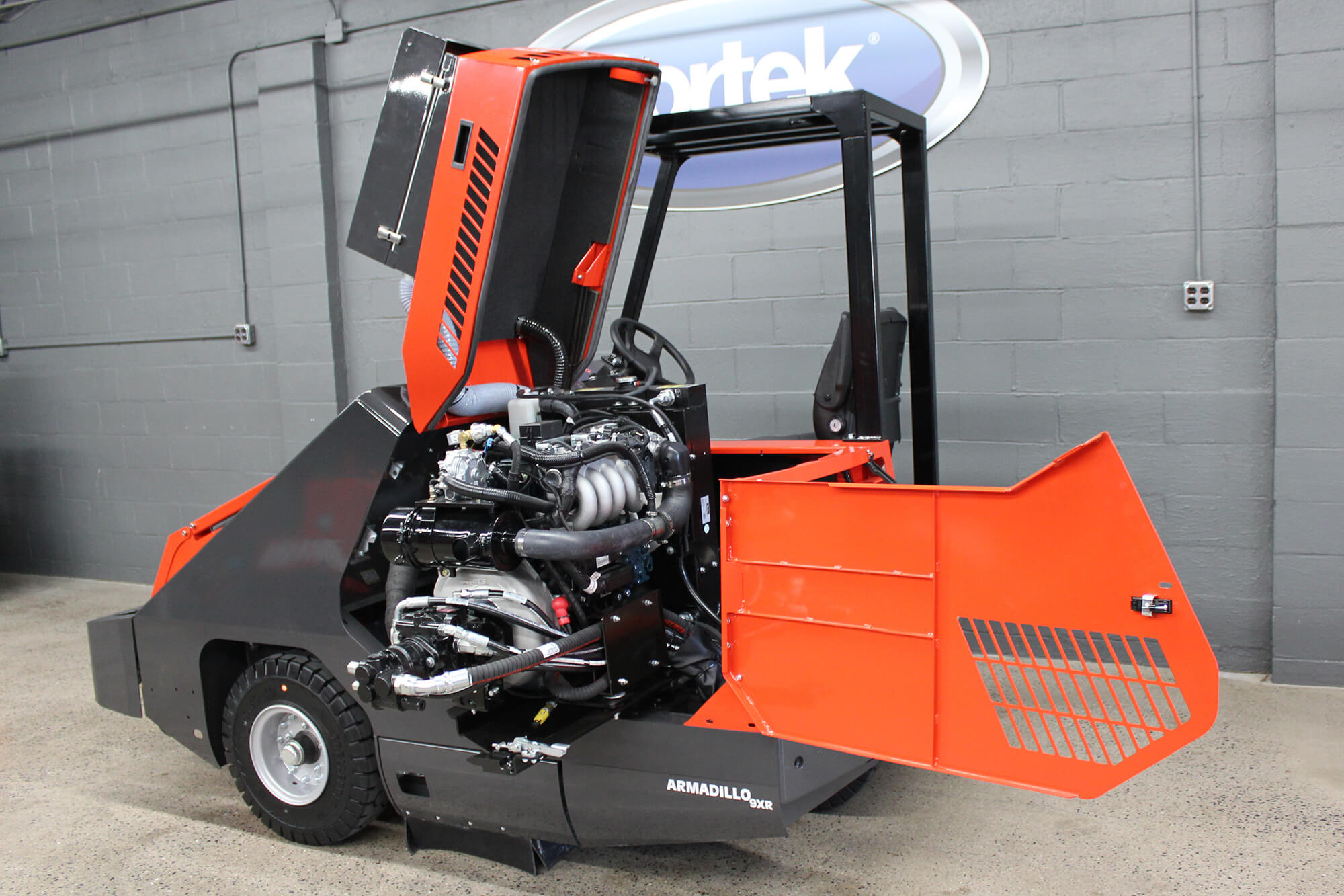 PowerBoss Armadillo Series Sweepers - Bortek Industries, Inc.®