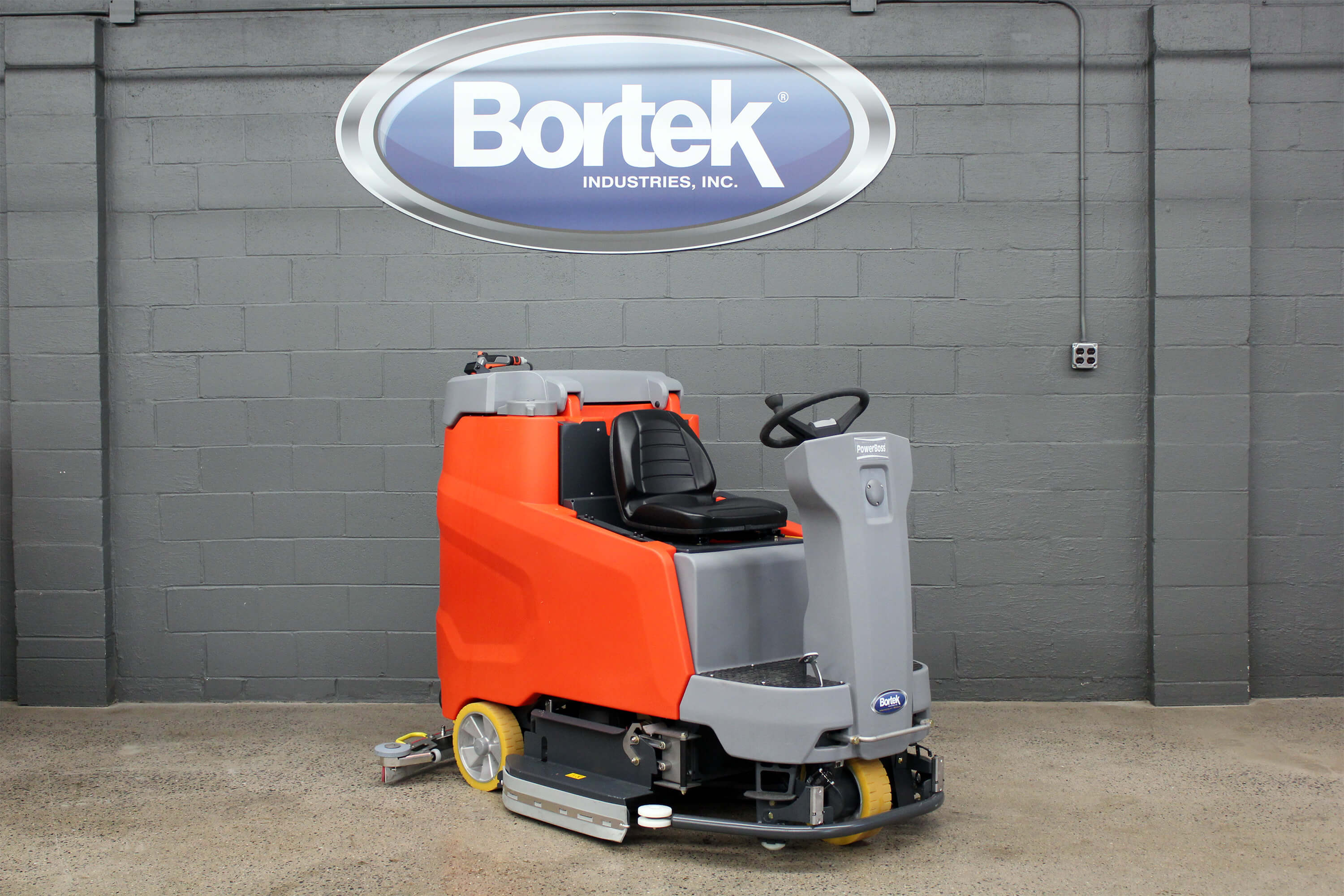 PowerBoss Nautilus Scrubber/Sweeper - Bortek Industries, Inc.®