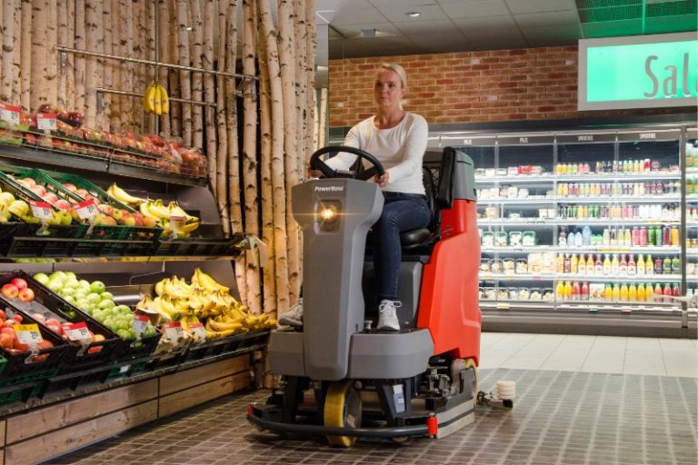 PowerBoss Scrubmaster B120 R Scrubber - Bortek Industries, Inc.®