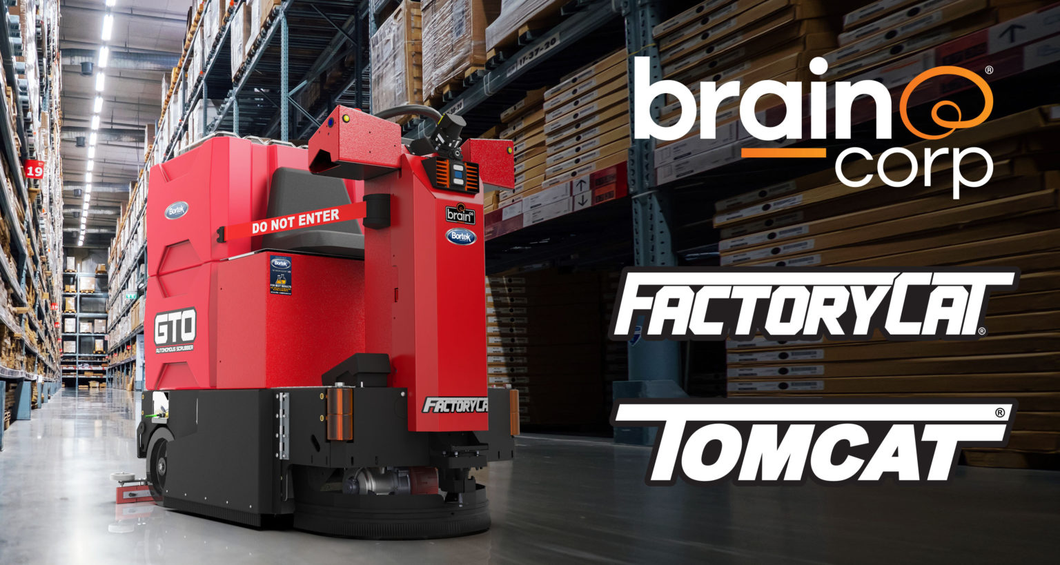 Factory Cat GTO Autonomous Scrubber - Bortek Industries, Inc.®