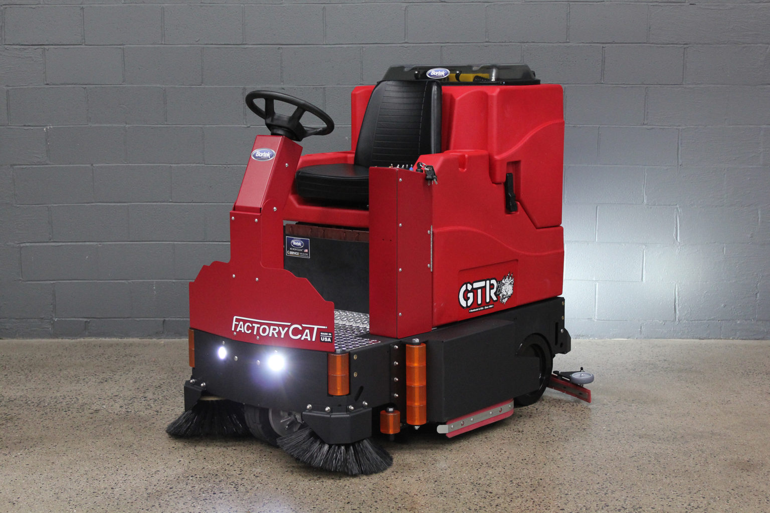 Factory Cat GTR-XL Industrial Floor Scrubber- Bortek Industries, Inc.