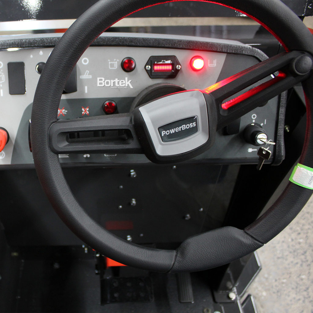 PowerBoss Nautilus Battery Sweeper/Scrubber - Bortek Industries, Inc.