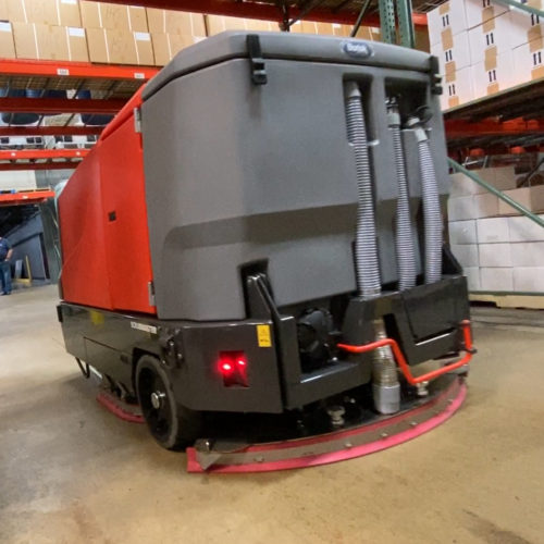 PowerBoss Nautilus Battery Scrubber/Sweeper | Bortek