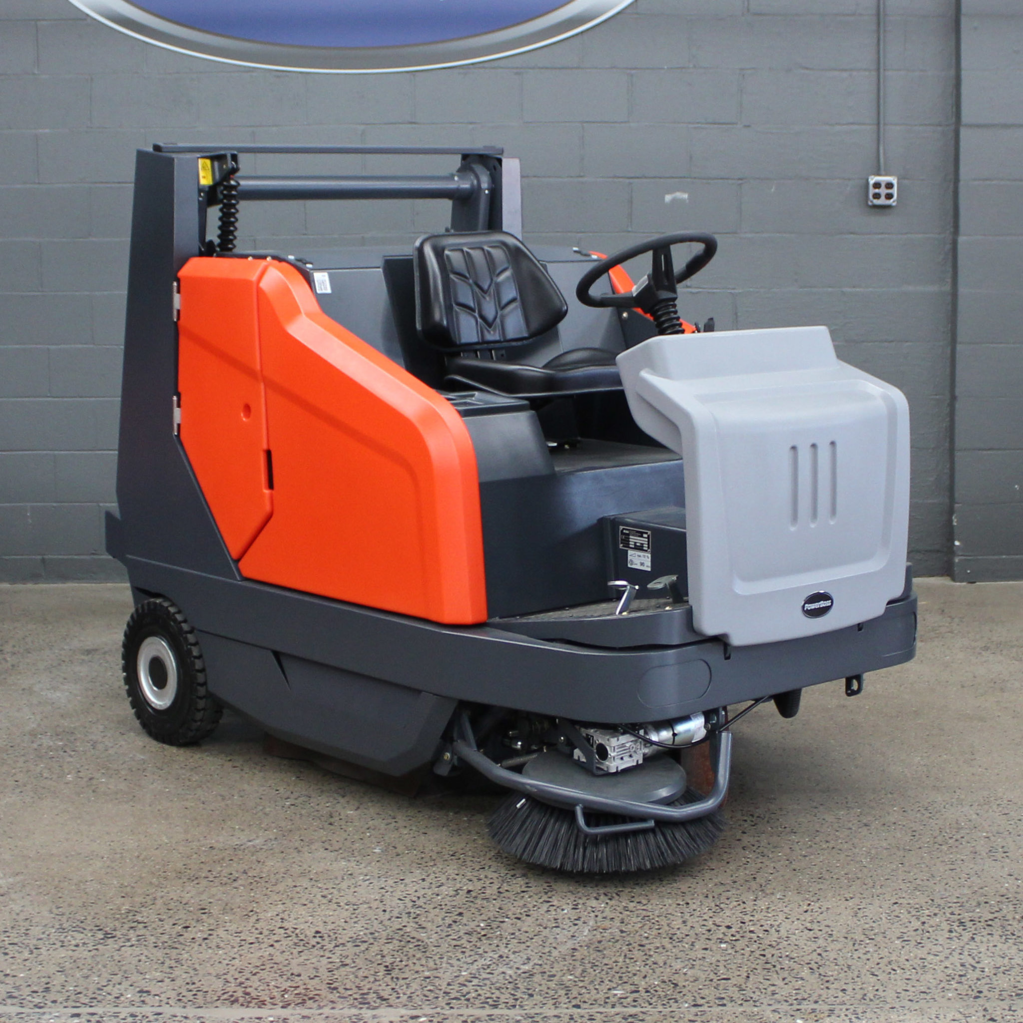 PowerBoss SweepMaster 1500 RH Sweeper - Bortek Industries, Inc.