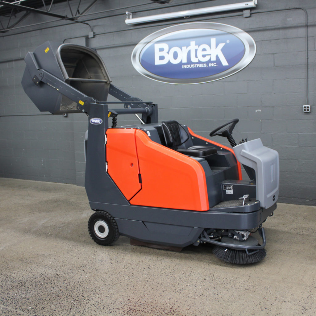 PowerBoss SweepMaster 1500 RH Sweeper - Bortek Industries, Inc.