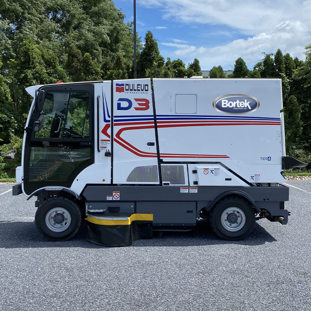 Dulevo D3 Street & Parking Lot Sweeper- Bortek Industries, Inc.