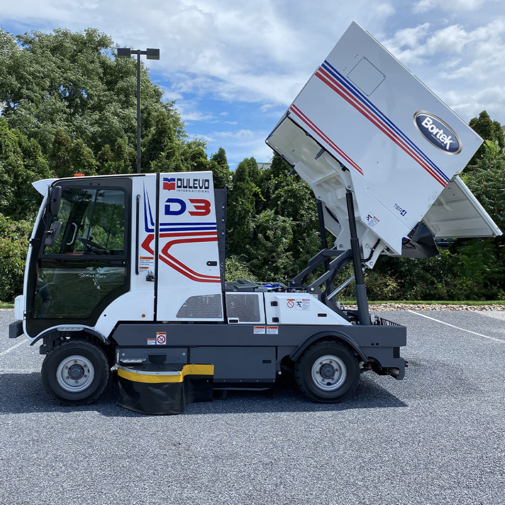 Dulevo D3 Street & Parking Lot Sweeper- Bortek Industries, Inc.